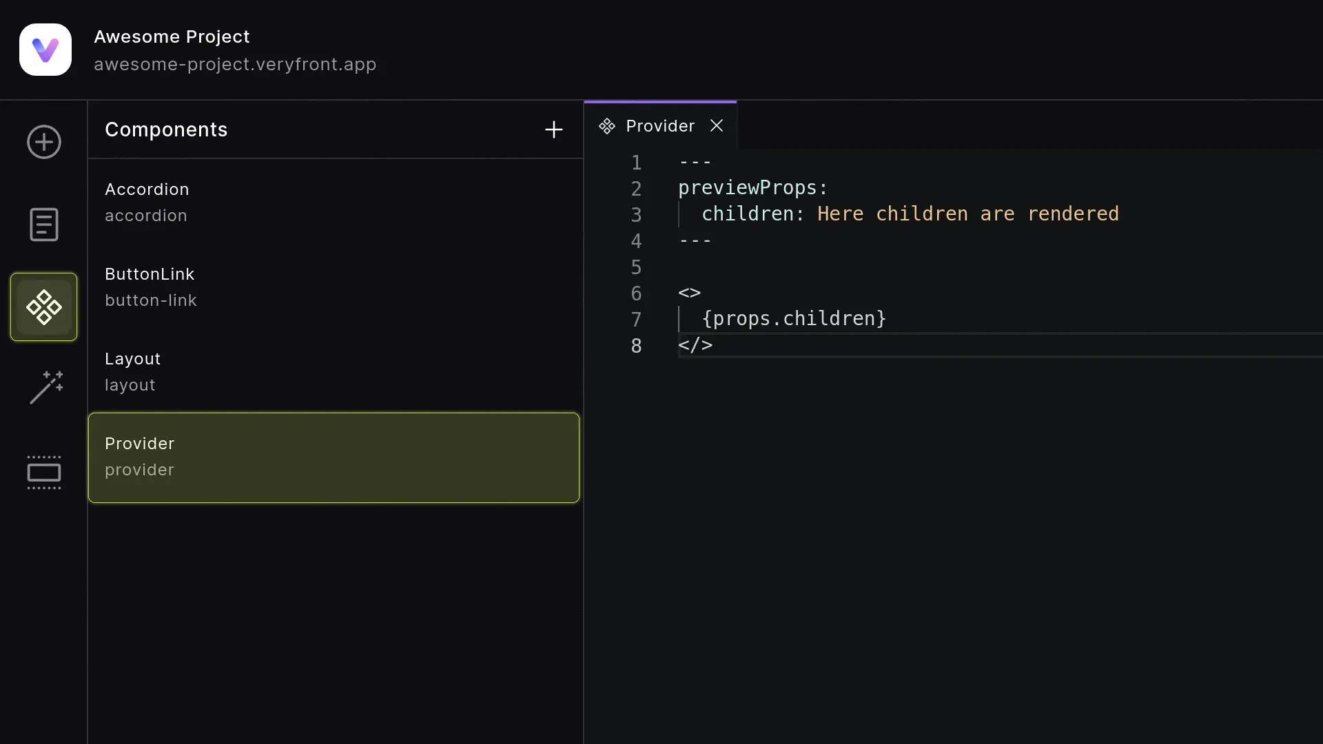 Using Page Context in Veryfront - Veryfront